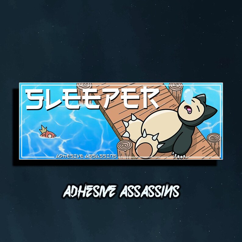 Sleeper Car Anime Sticker - Etsy