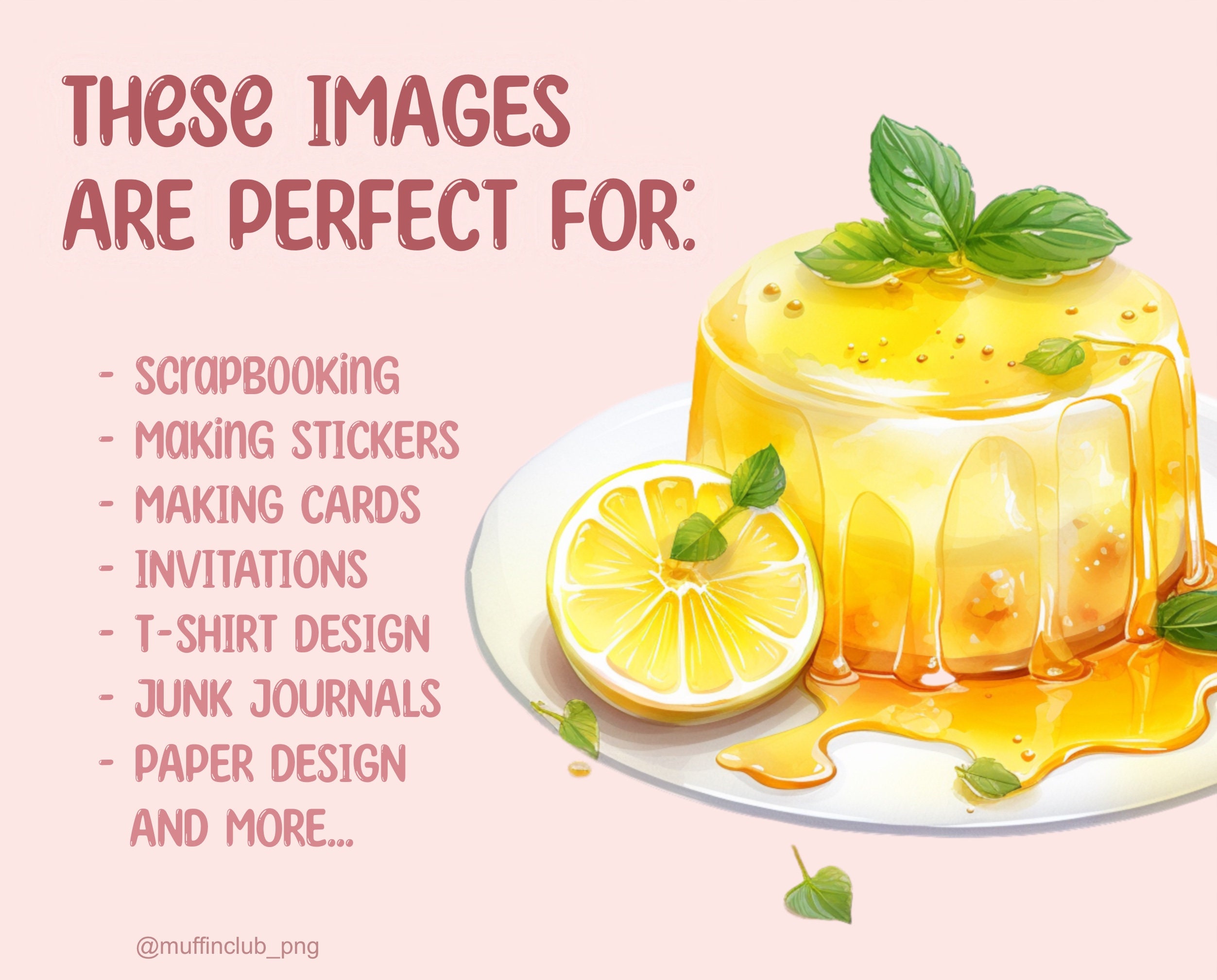 Watercolour Lemon Food Clipart, Yellow Fruits PNG Digital Image ...