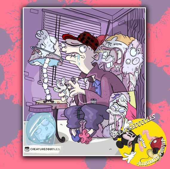 Ed Edd and Eddie Ed Gein Poster - Etsy Finland