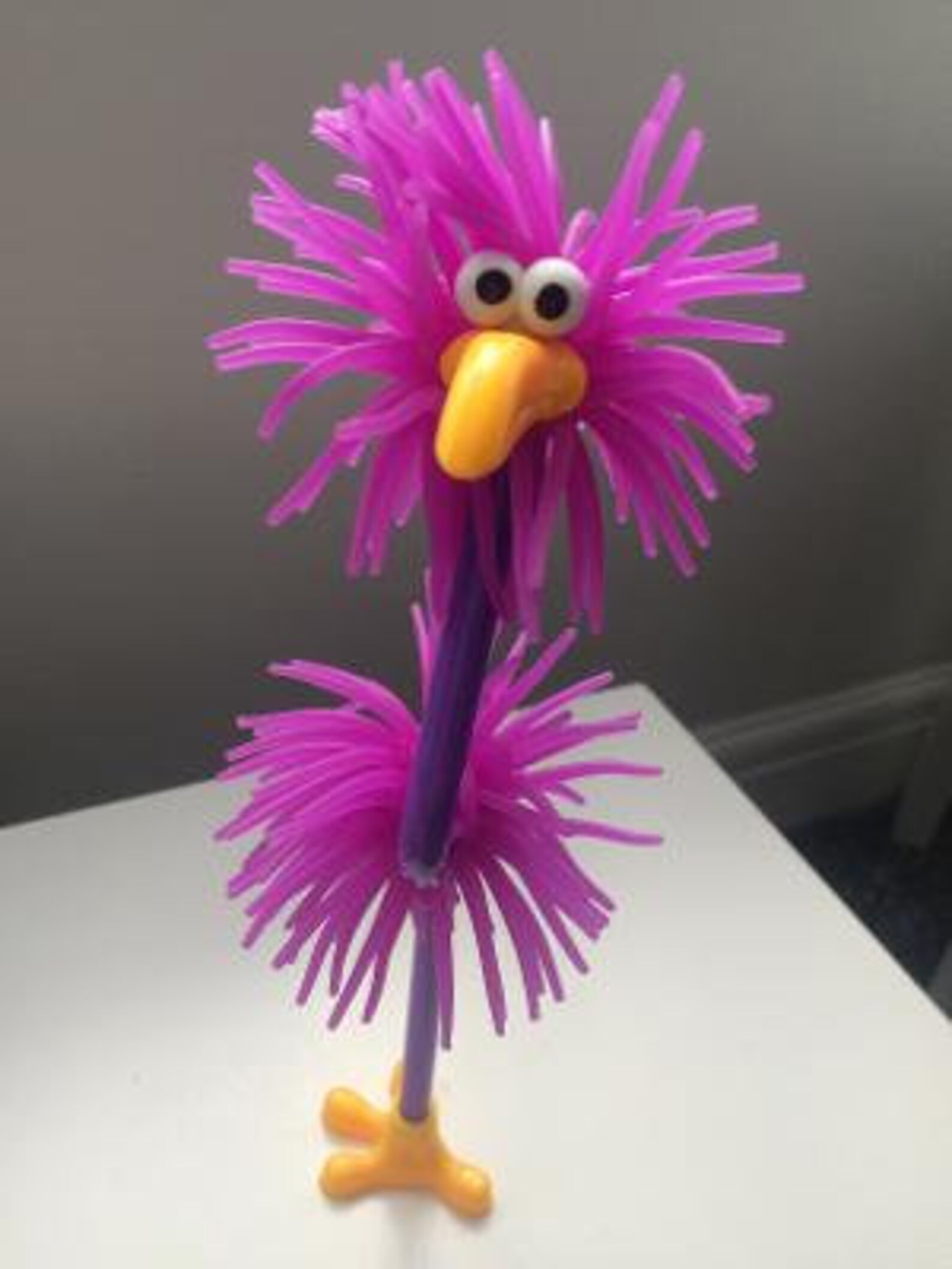 Bird Pen Bird shaped novelty pen with stretchy rubber | Etsy