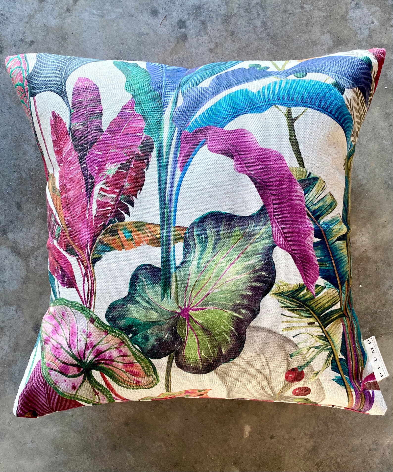 Botanical Tropics, Cotton Cushion Cover - Etsy