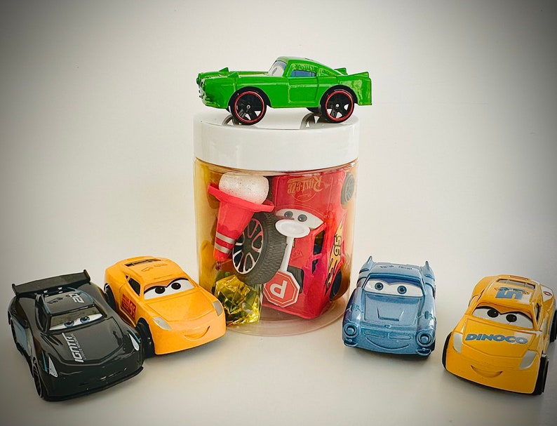 Cars Disney Pixar Inspired Sensory Dough Jar Homemade Play - Etsy