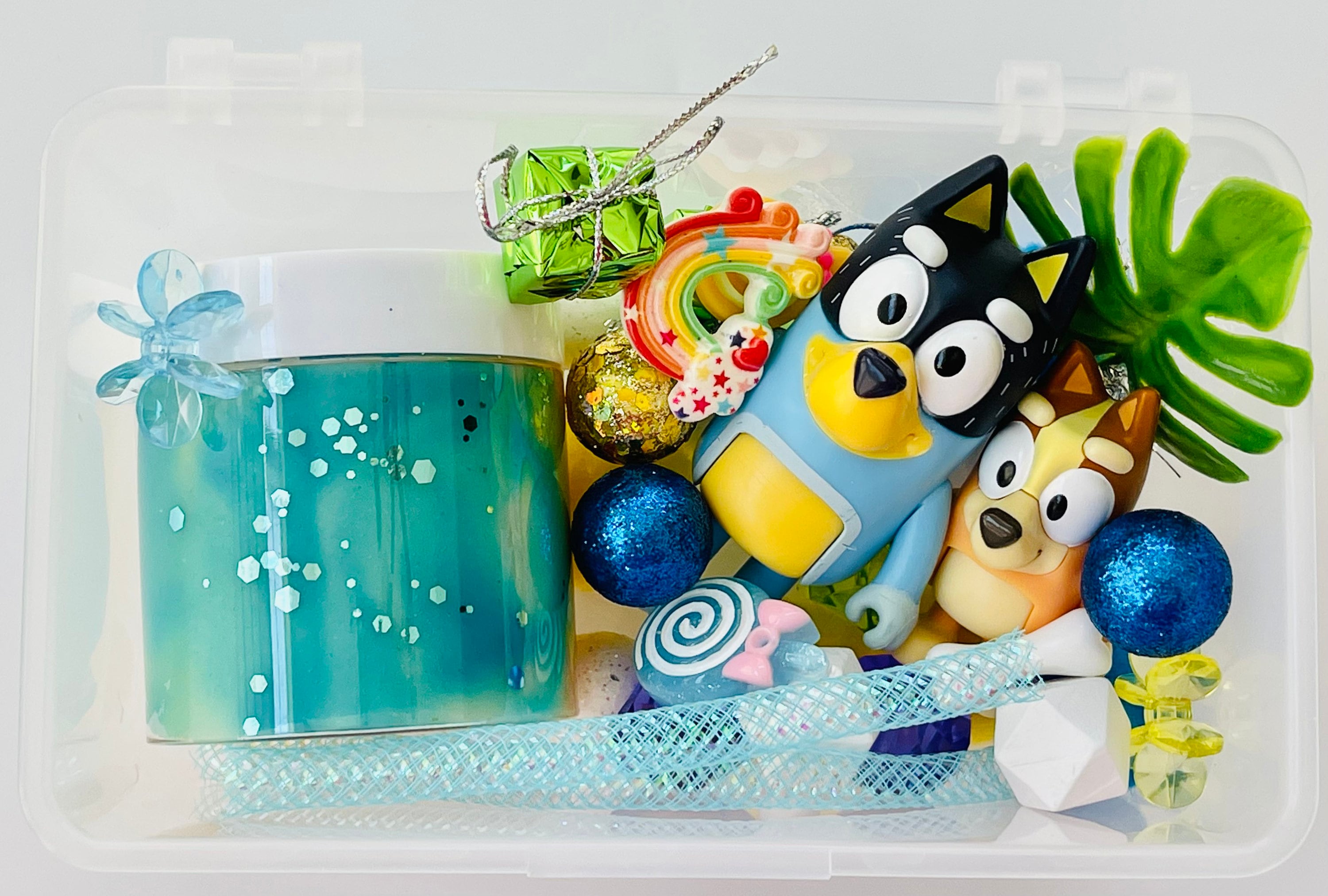 Bluey Homemade Sensory Dough Mini Kit | Homemade Play Dough | Sensory ...