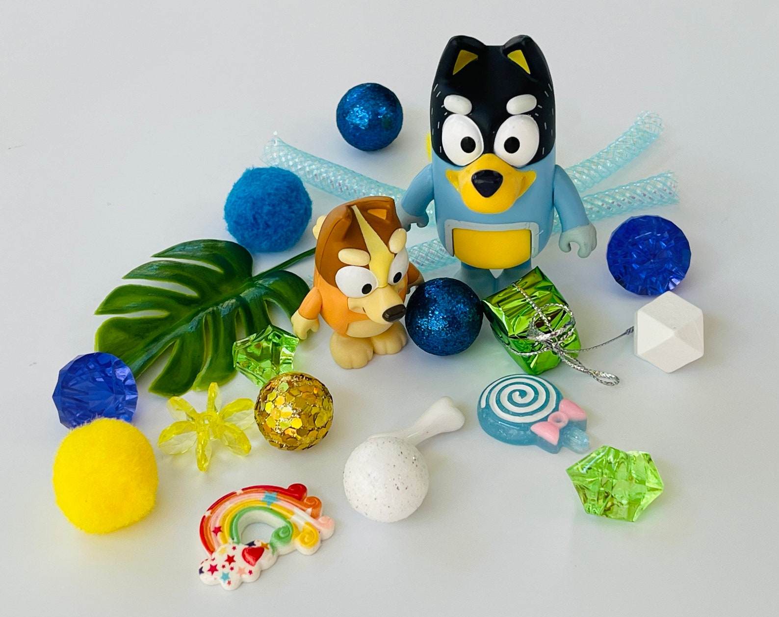 Bluey Homemade Sensory Dough Mini Kit | Homemade Play Dough | Sensory ...