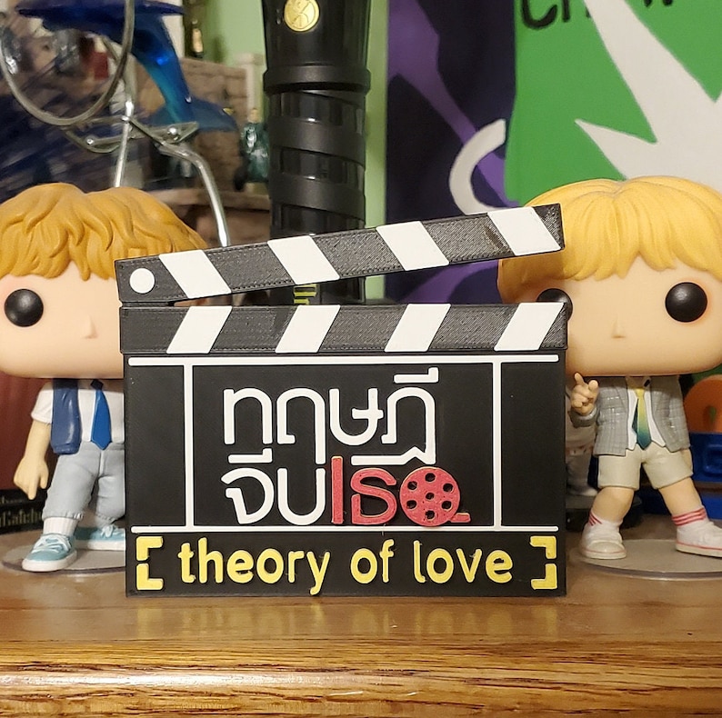 Theory of Love Logo Standee - Etsy