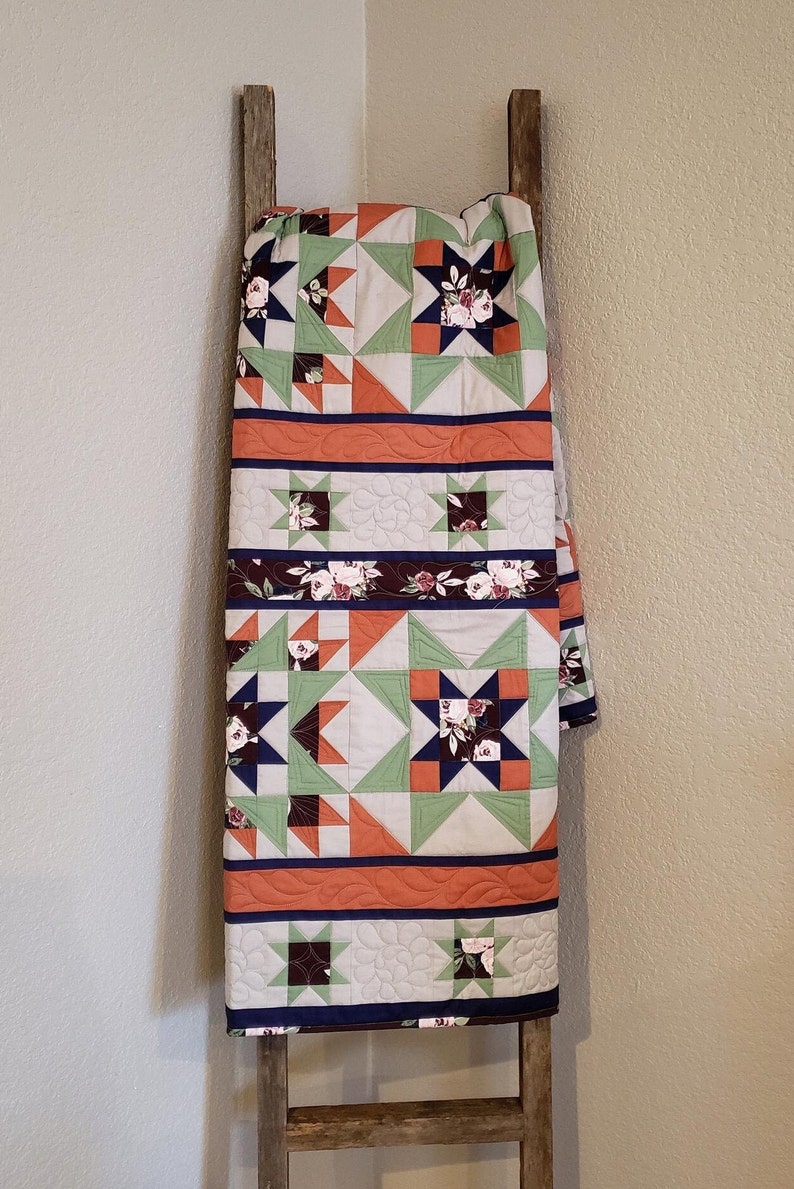 Rustic Star Quilt Pattern- Digital Download - Etsy