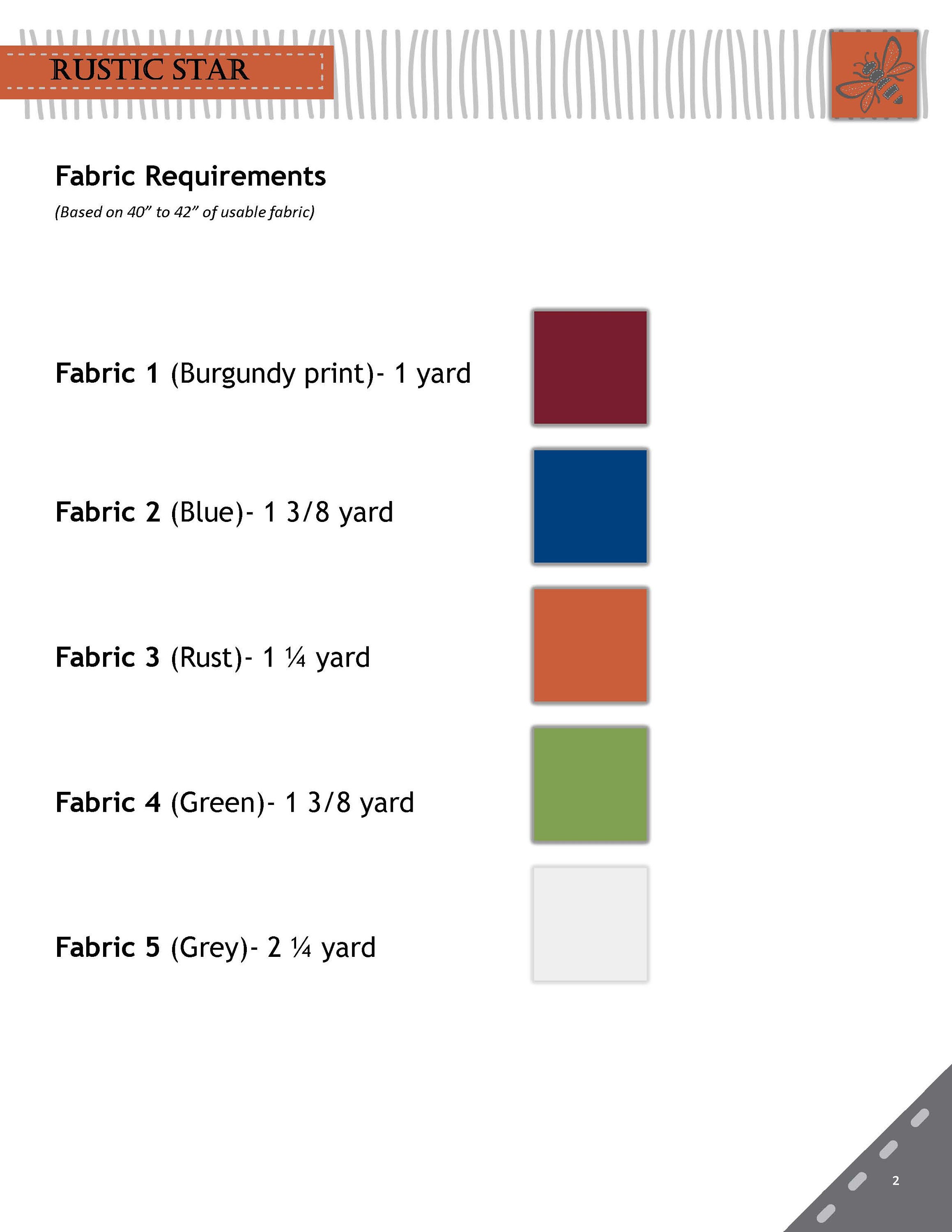 Rustic Star Quilt Pattern- Digital Download - Etsy