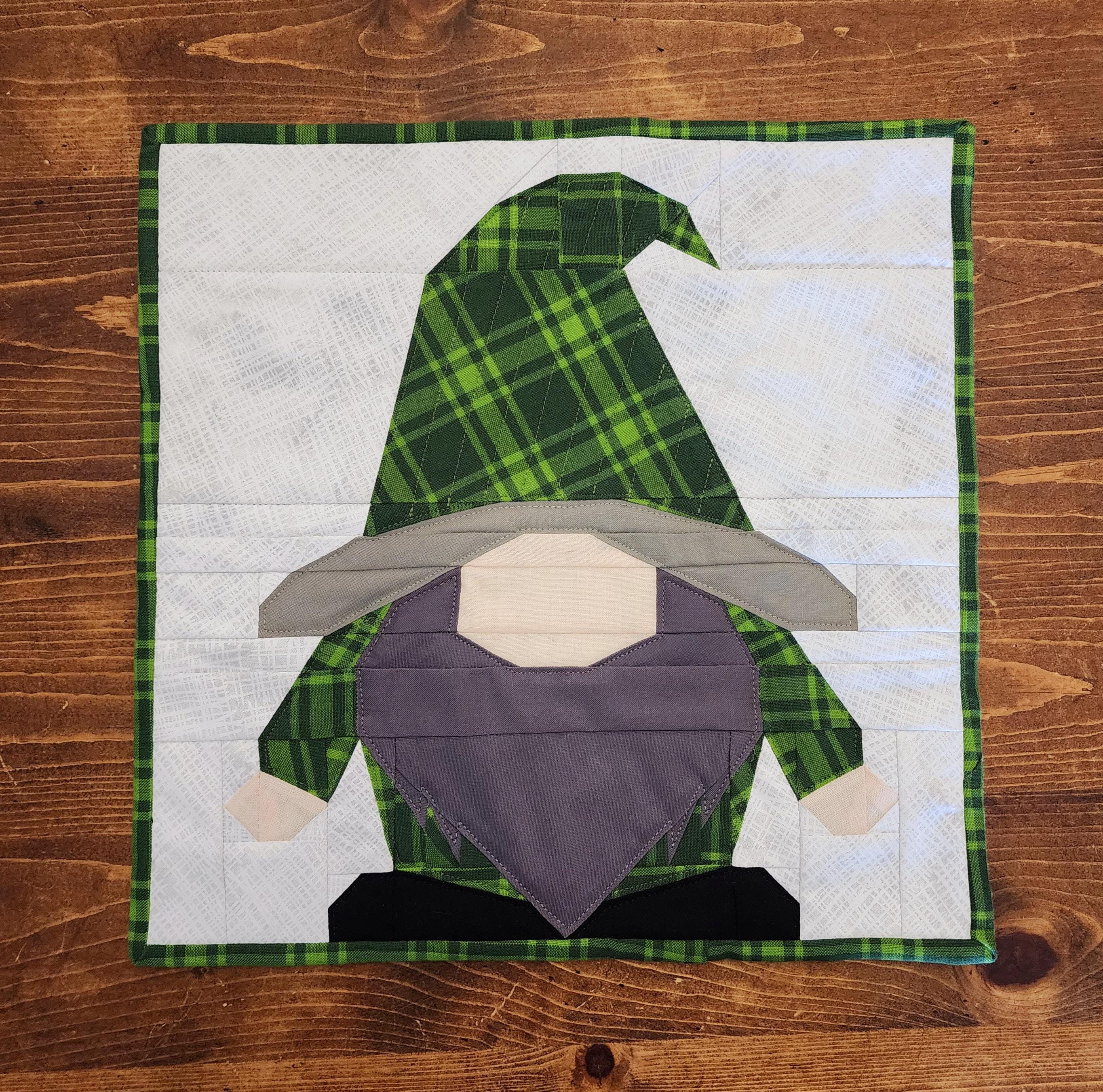 Gnome- Foundation Paper Pieced Pattern- Digital Download - Etsy
