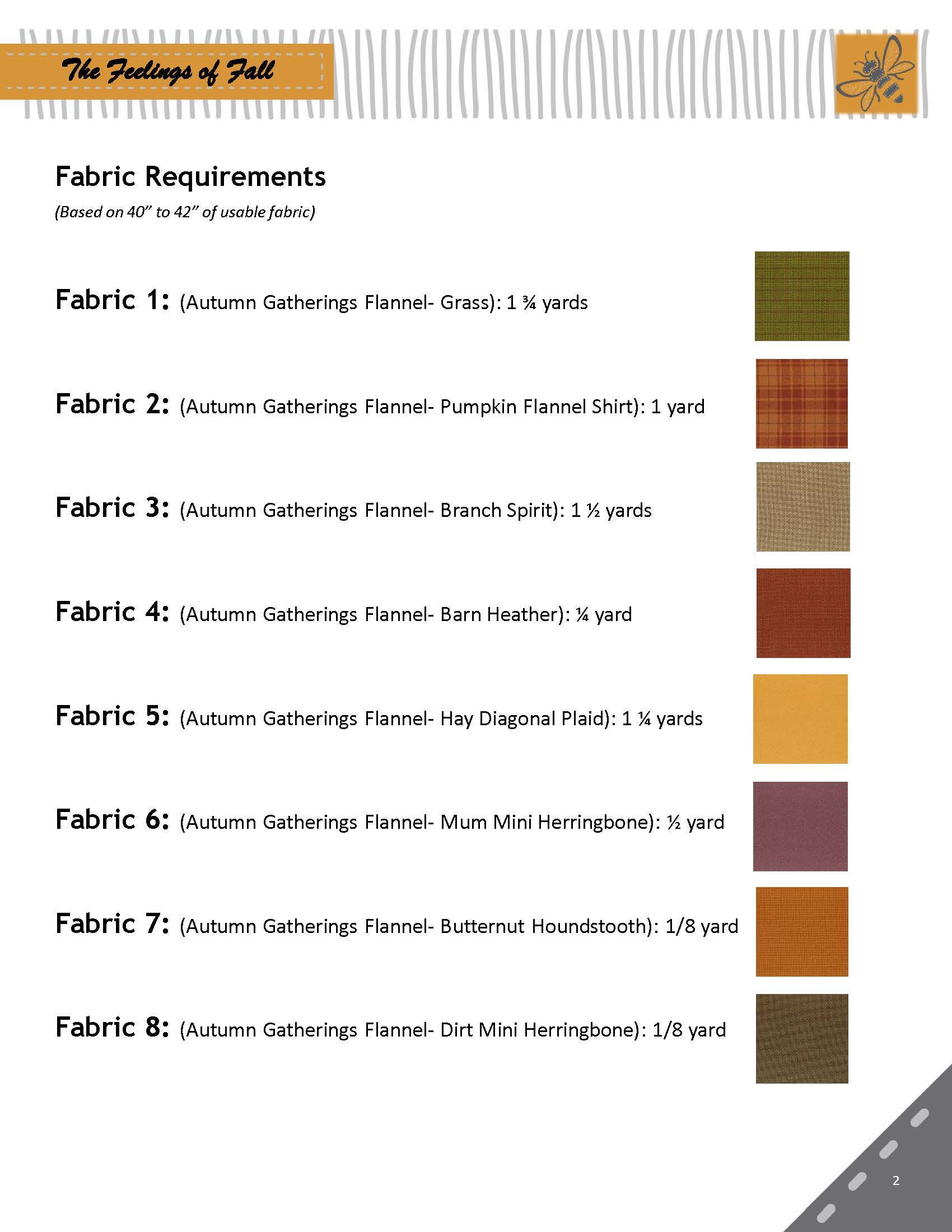 The Feelings of Fall Quilt Pattern- Digital Download - Etsy