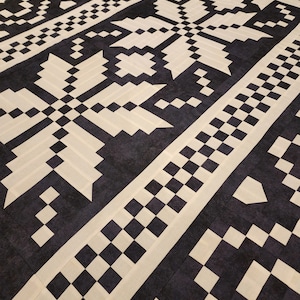 Nordic Winter Night Quilt Pattern- Digital Download - Etsy