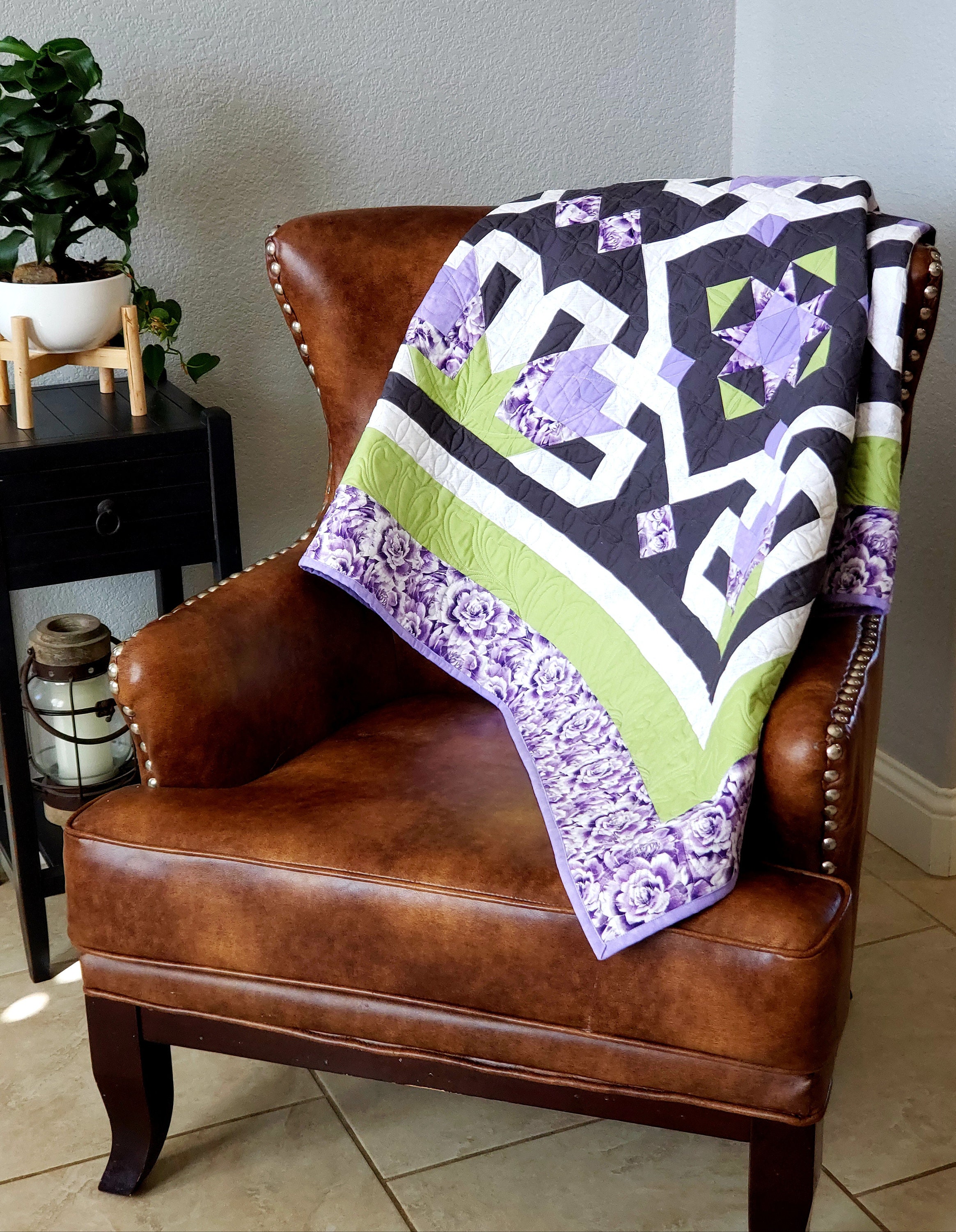 Lavender Love Quilt Pattern-digital Download - Etsy