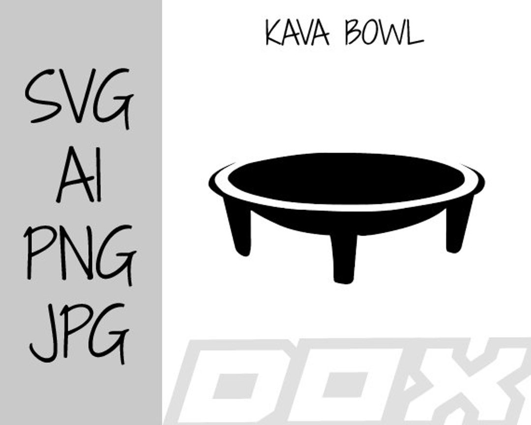 Tongan Polynesian Kava Bowl SVG for Cricut Png Jpg AI - Etsy