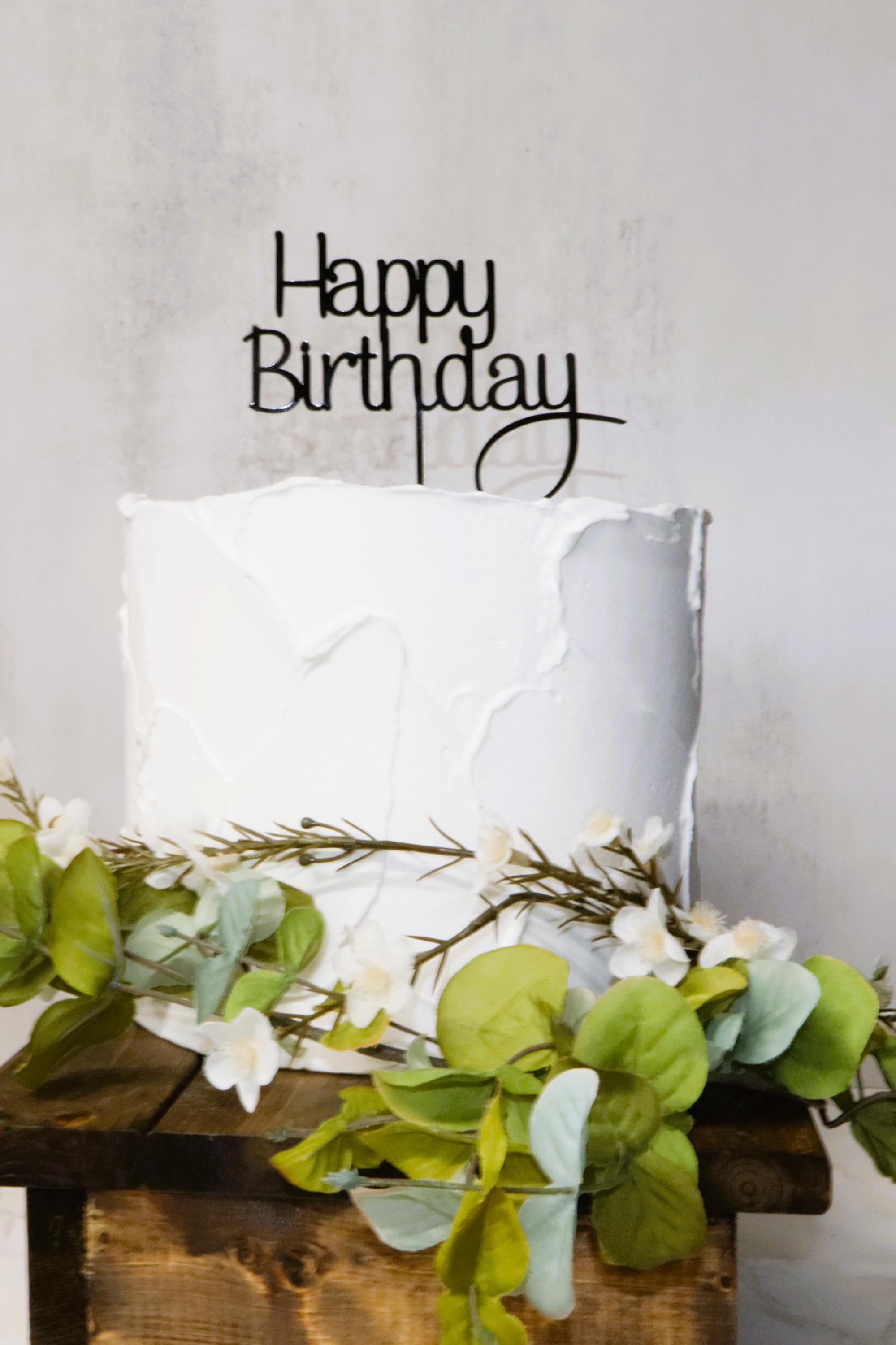 Happy Birthday Cake Topper - Etsy