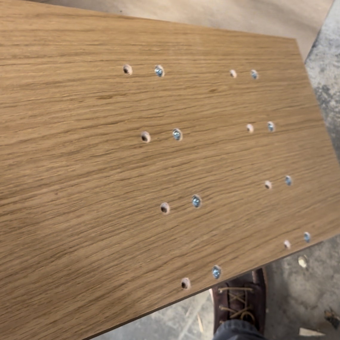 Walnut on Walnut Wood Ceiling Panels Custom Reception Desk Area Custom ...