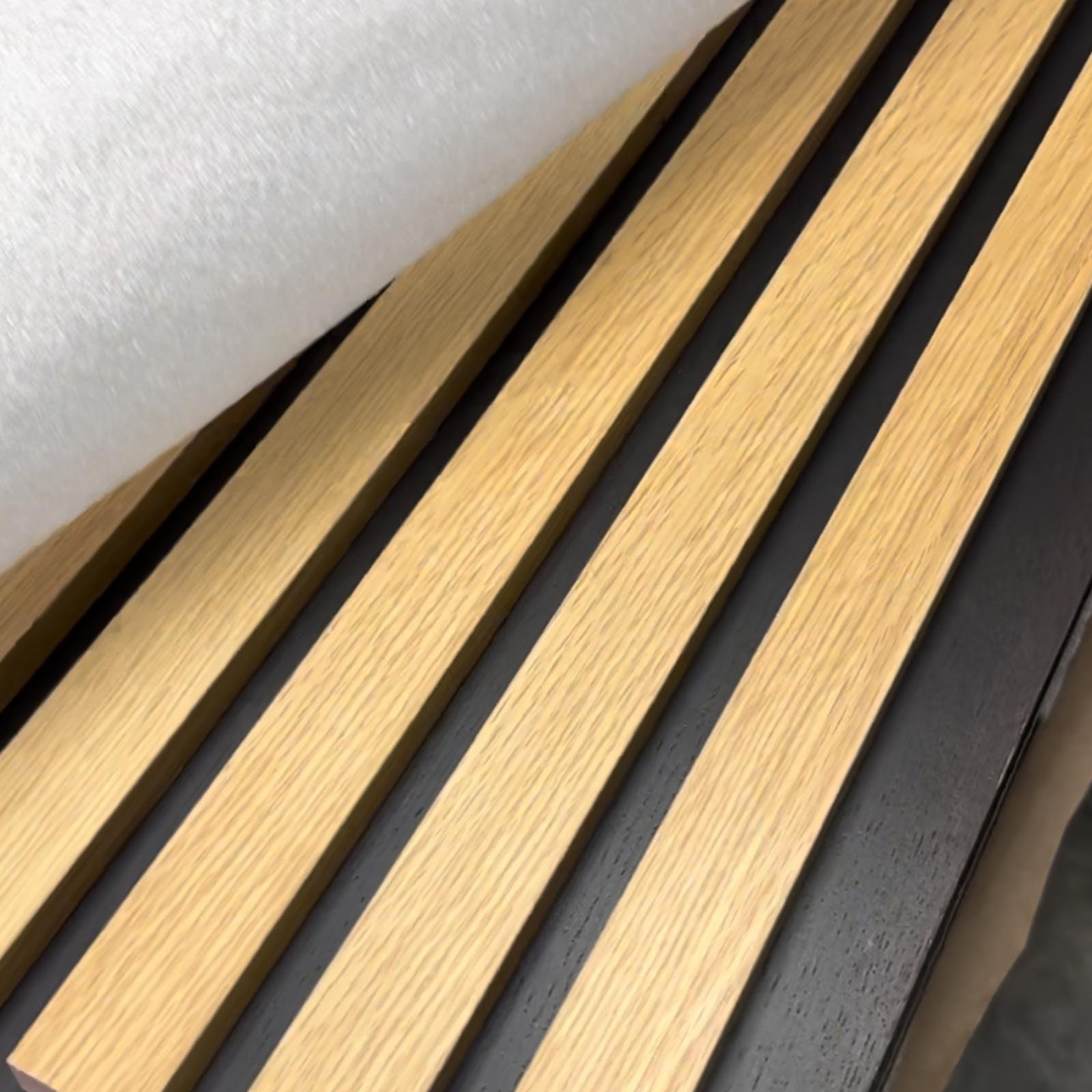 Handcrafted White Oak Rift Parquet Wall Panel - Customizable for Your ...