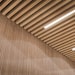 Wood Ceiling Grille - Modern Reception Area Décor | White Oak | Walnut ...