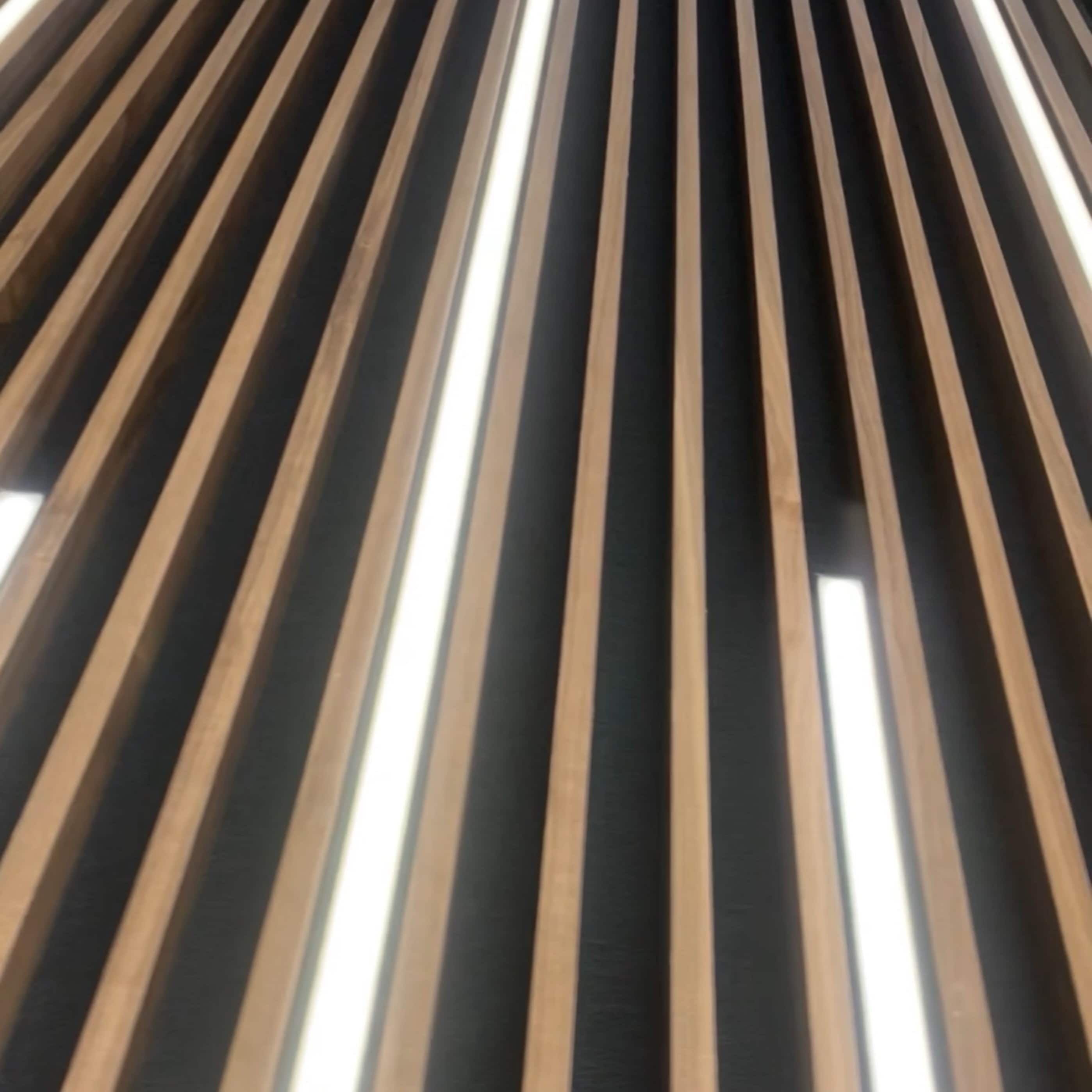 Reception Area Wood Ceilings | Lighting Optional | Architectural Grade ...