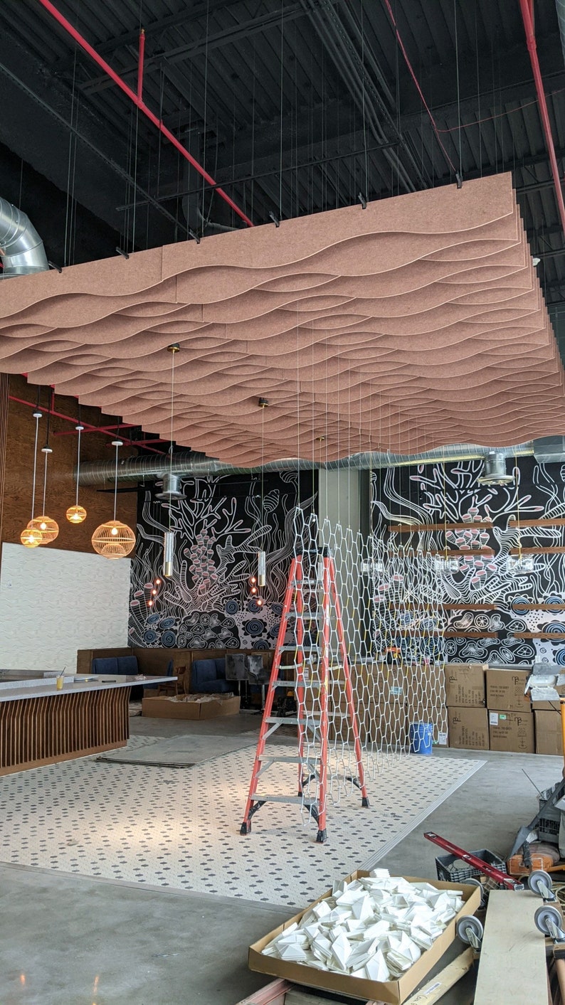 CW Feltcraft® | Suspended Ceiling Baffles | WAVES FC0001 | Acoustical ...