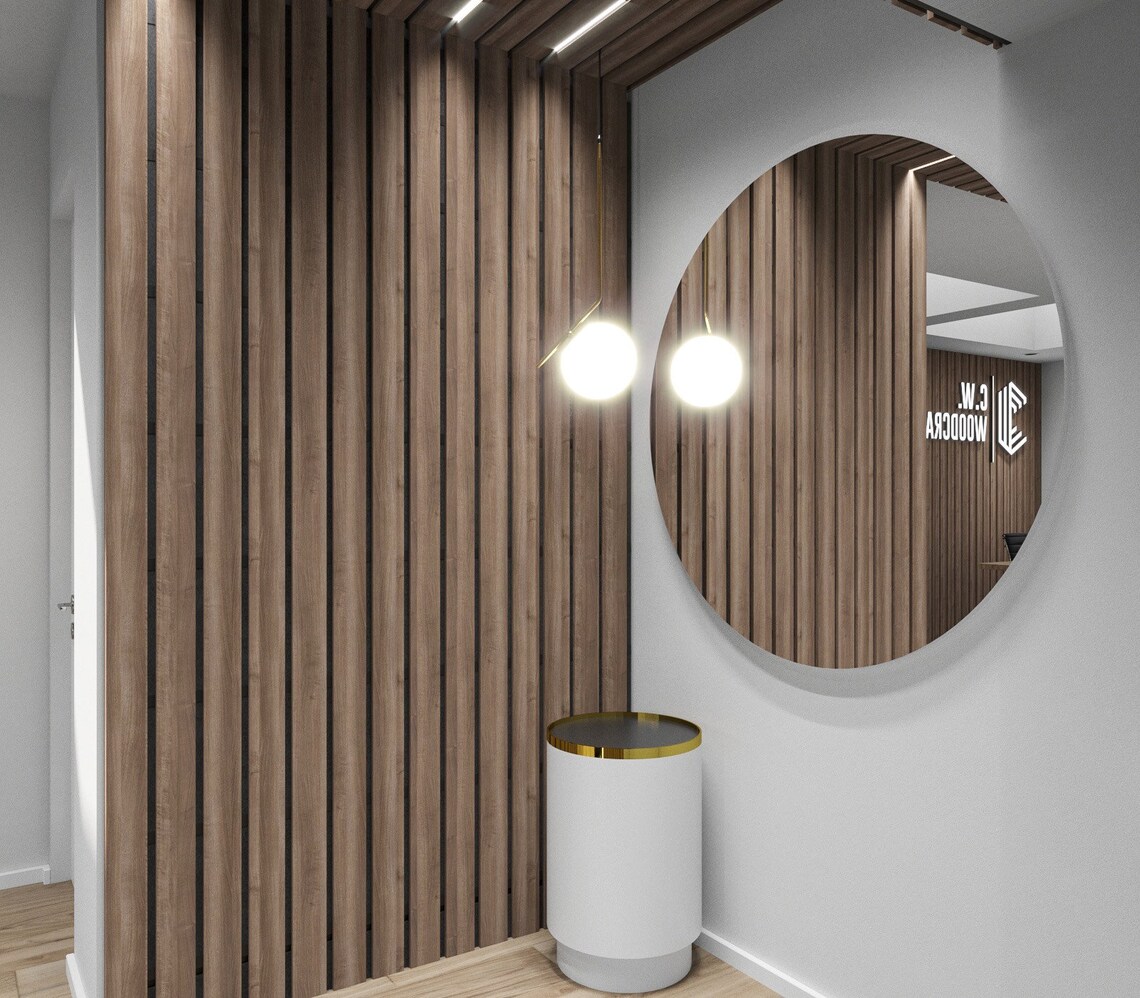 Walnut Slat Panels F75 Custom Finishes and Configurations - Etsy