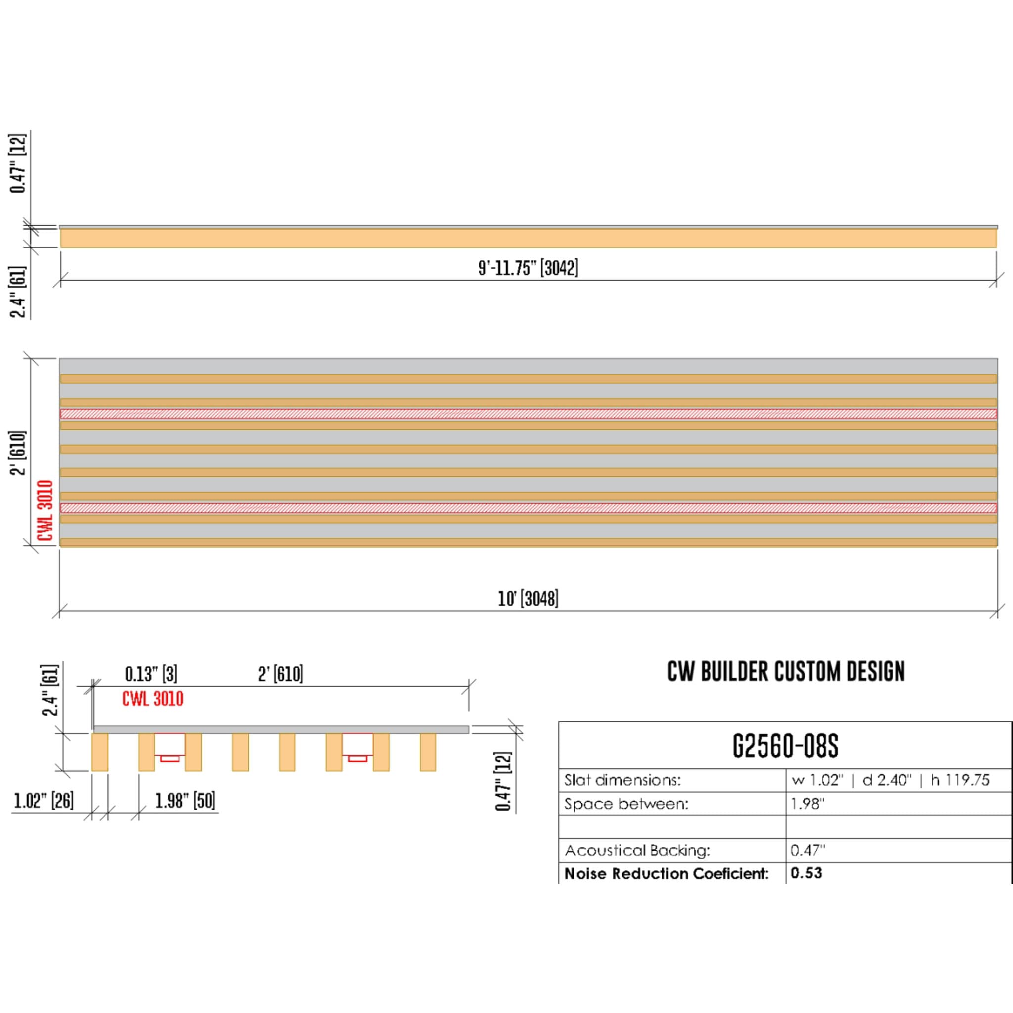 Bespoke Walnut Wood Ceiling | Optional Lighting Integration ...