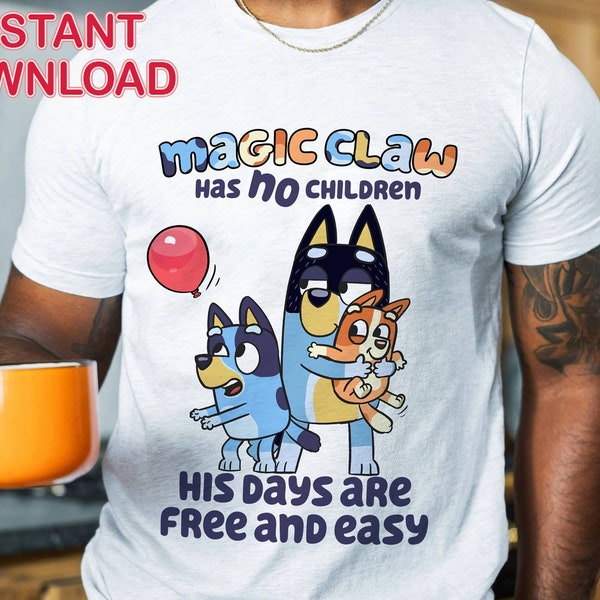 Magic Claw Has No Children His Days Are Free and Easy - Etsy