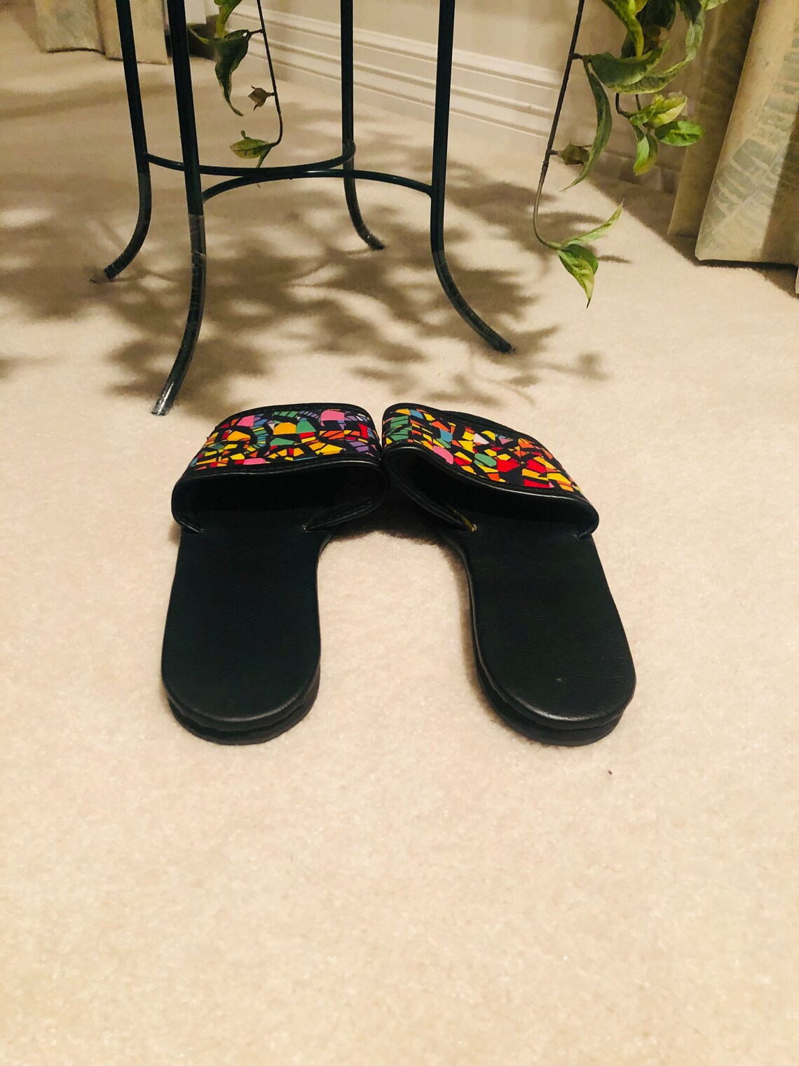 African Print Ankara Slippers/ Sandals - Etsy