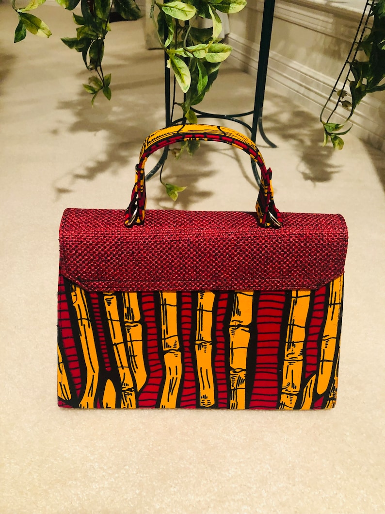 African Print Ankara Handbag/ Purse - Etsy