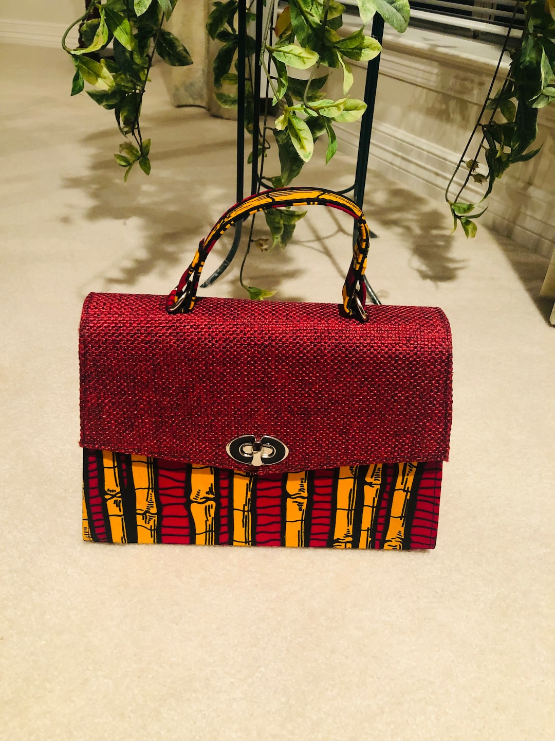 African Print Ankara Handbag/ Purse - Etsy