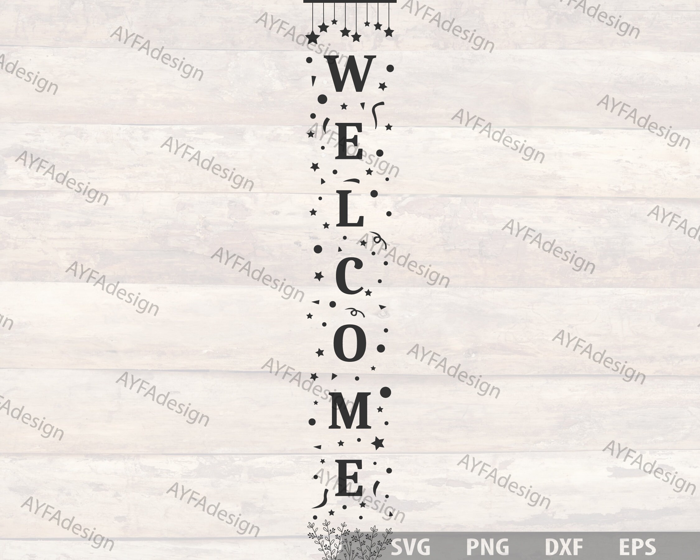 Buy Welcome Svg Vertical, Welcome Sign Svg, Porch Sign Svg, Farmhouse ...