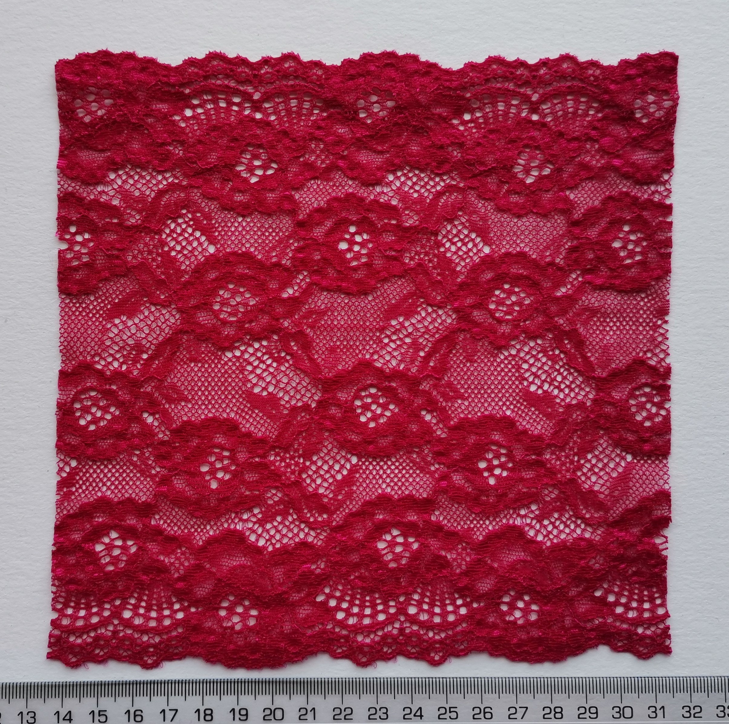 Scrap Lace Bag Red Color Scrap Fabrics and Lace Bag Different Size ...