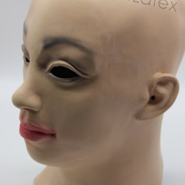Realistic Female Mask - Etsy