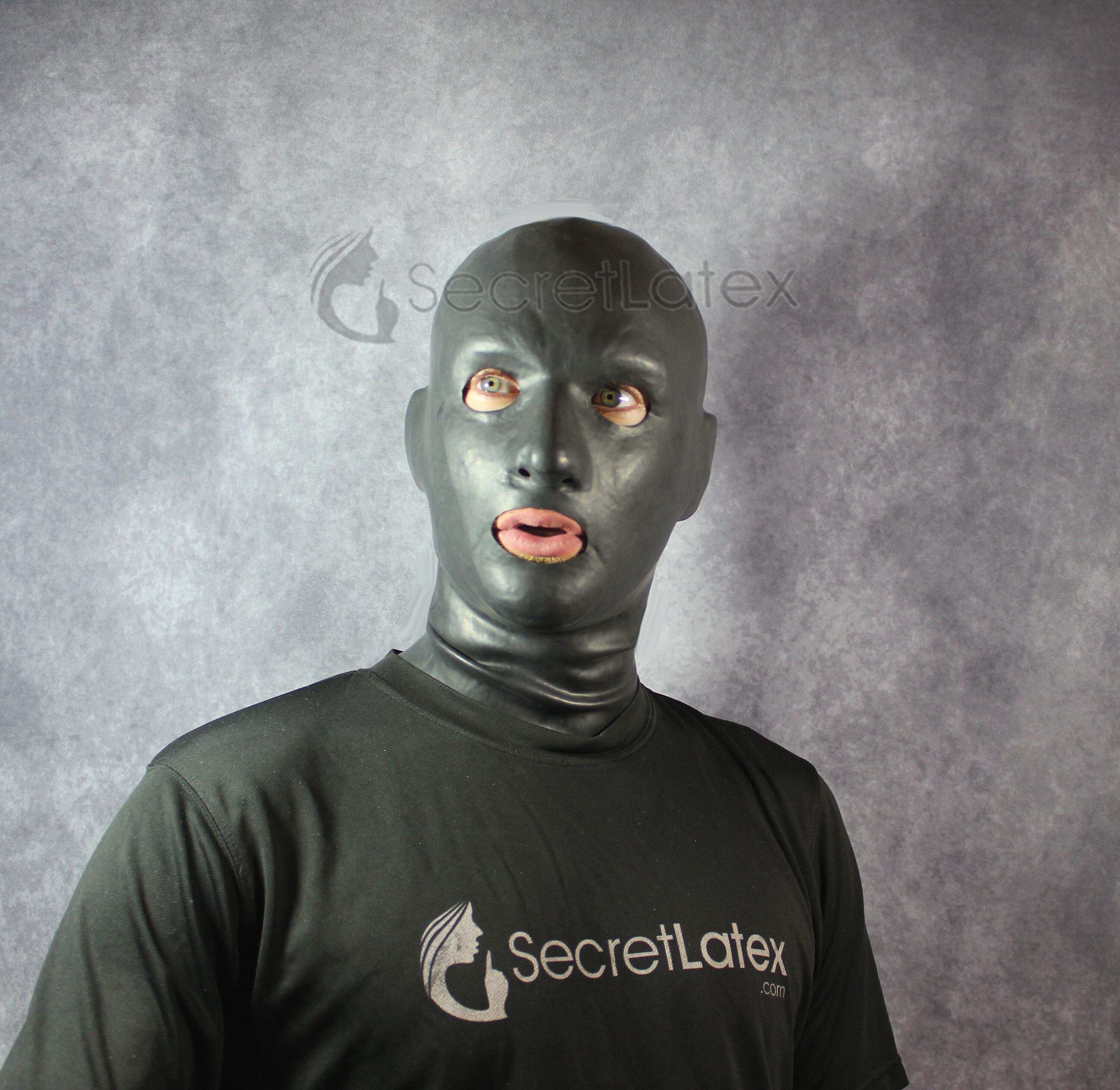Long Neck Latex Hood Rubber Anatomical Gimp Fetish Full Head - Etsy