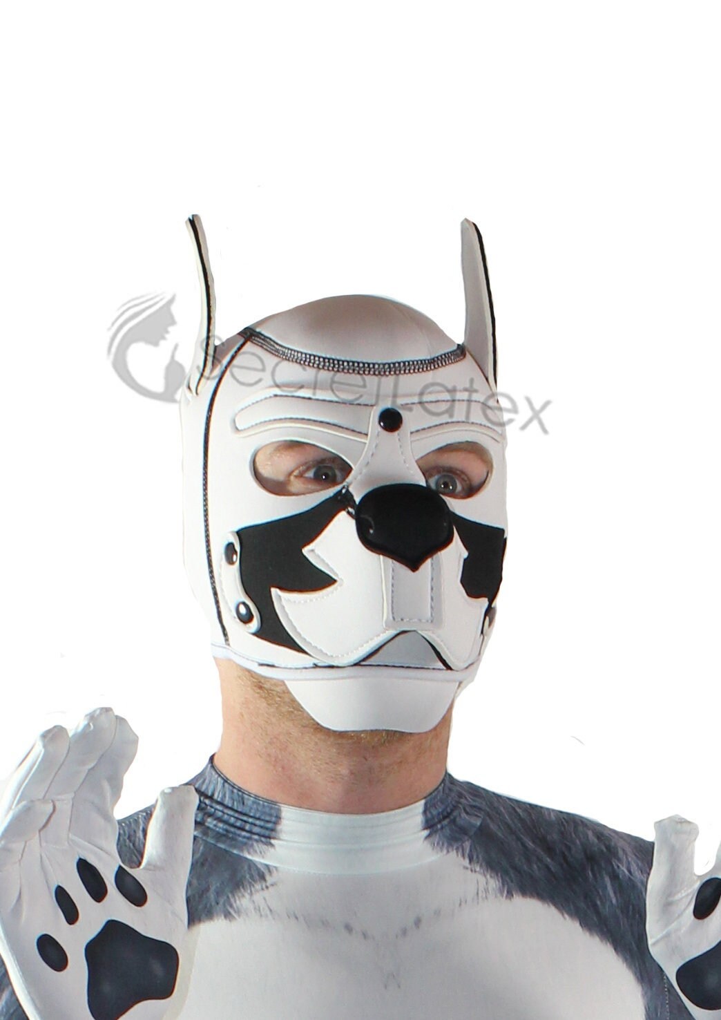 Neoprene Soft Foam Rubber Puppy Hood Rubber Fetish Full Head - Etsy