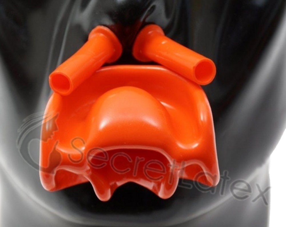 Latex Hood Mouth Gag Sheath Gimp Mask Anatomical Female - Etsy