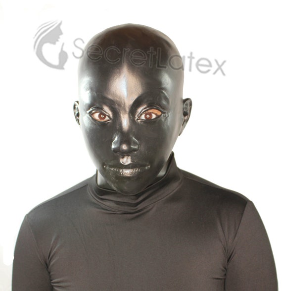 Latex Hood Feminine Mask Full Head Fetish Heavy Duty Dip - Etsy