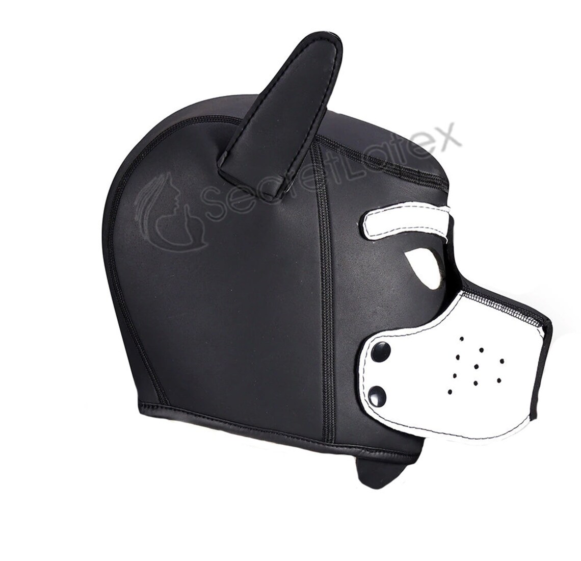 Neoprene Soft Foam Rubber Puppy Hood Rubber Fetish Full Head - Etsy