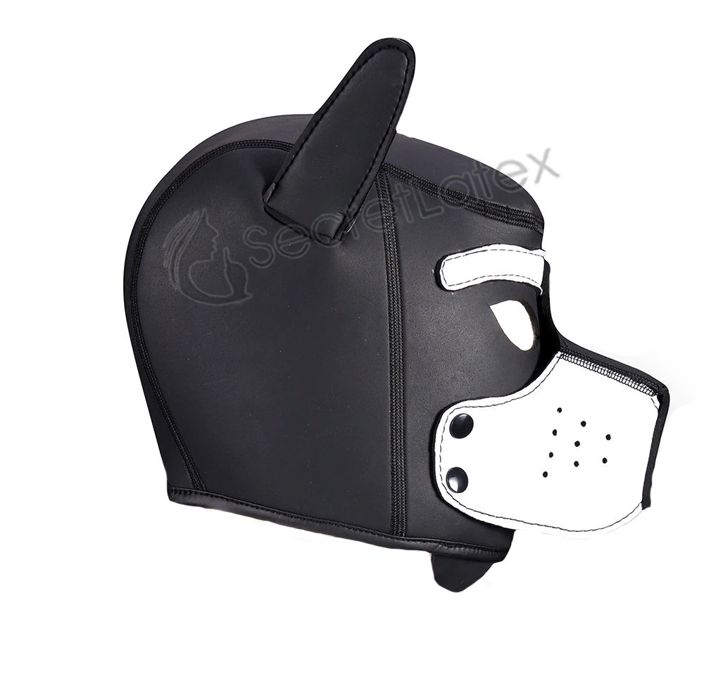 Neoprene Soft Foam Rubber Puppy Hood Rubber Fetish Full Head - Etsy