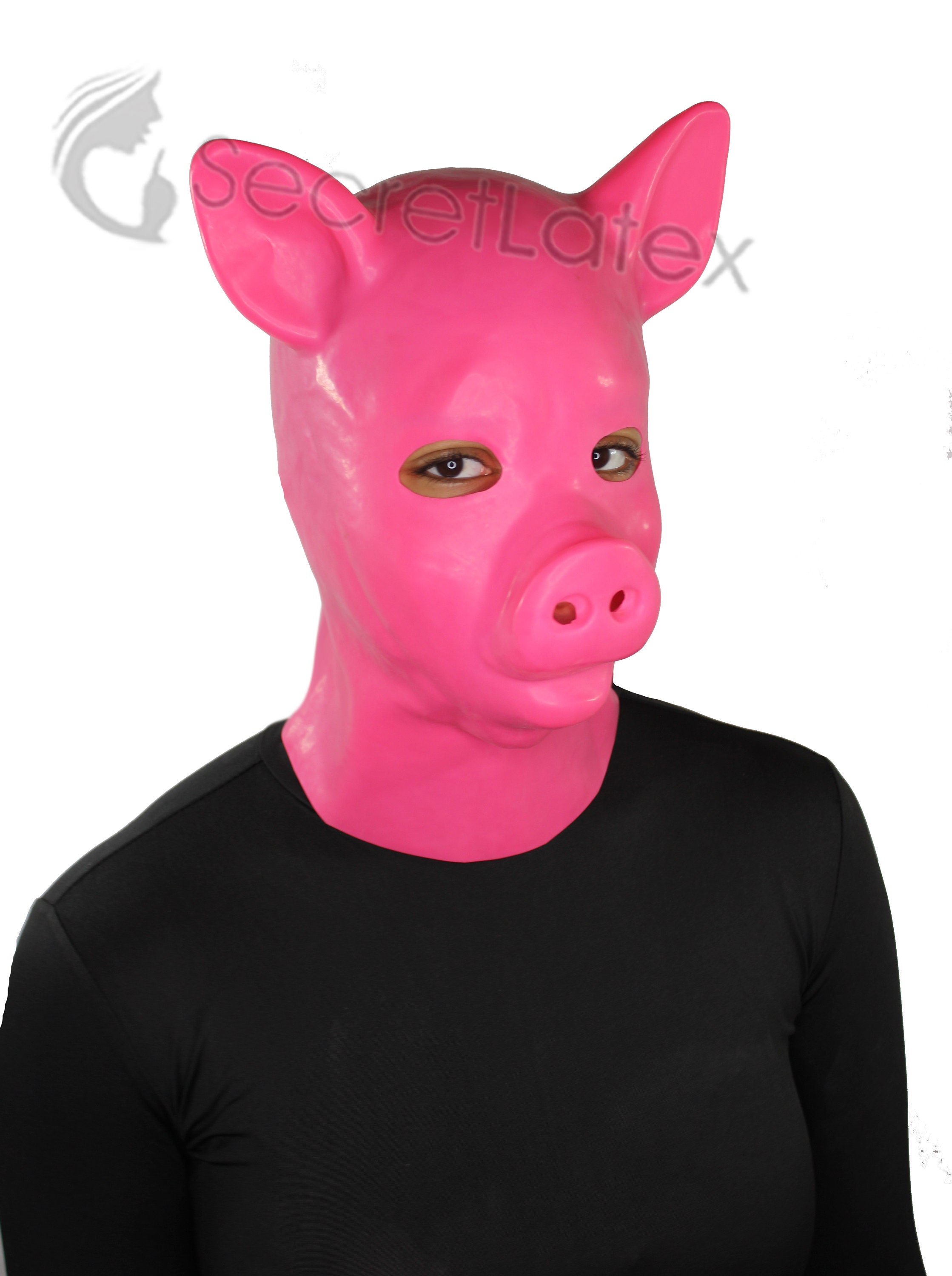 Latex Pig Costume