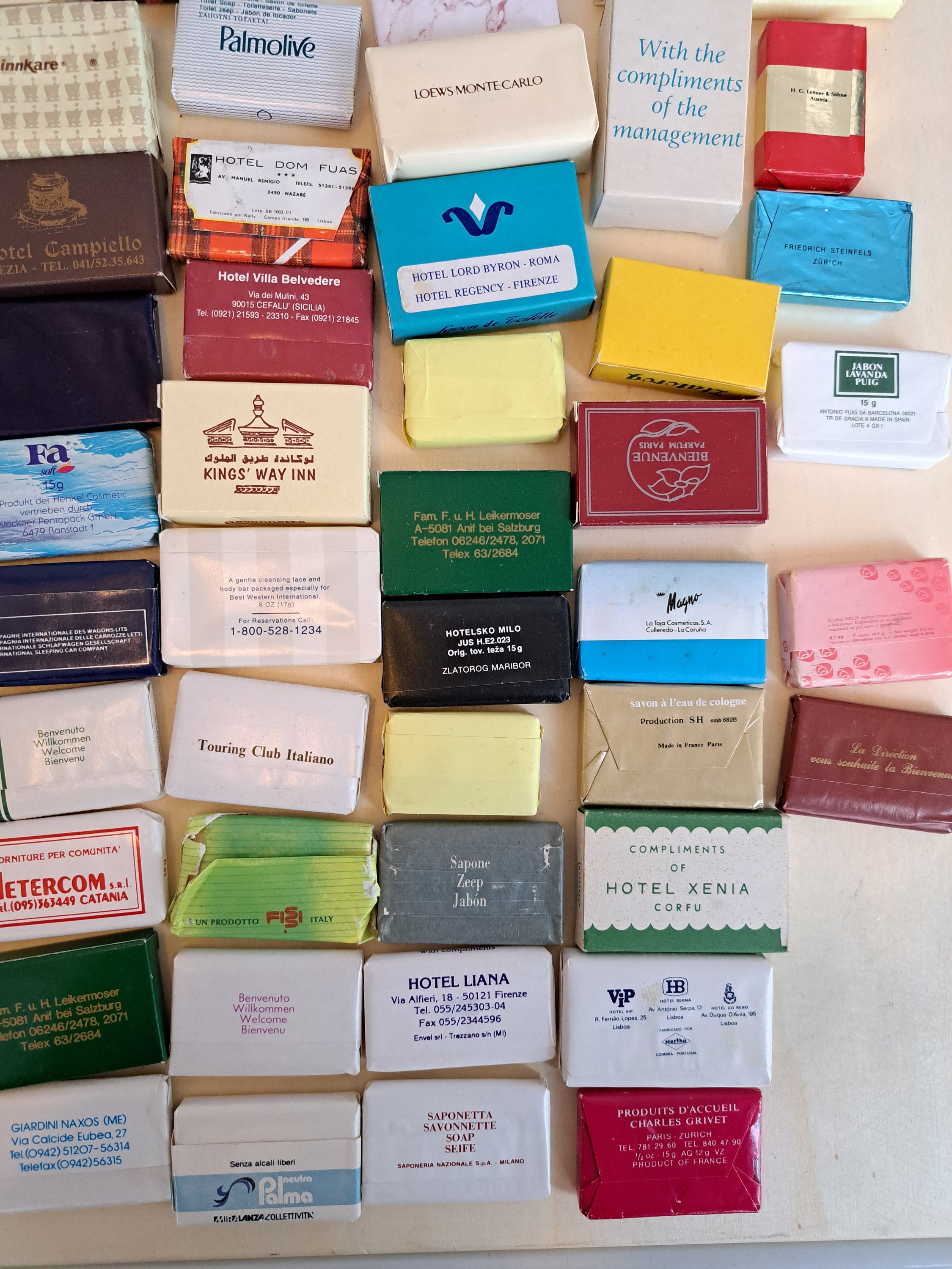 Vintage Courtesy Hotel Soap Collection R.a3 - Etsy