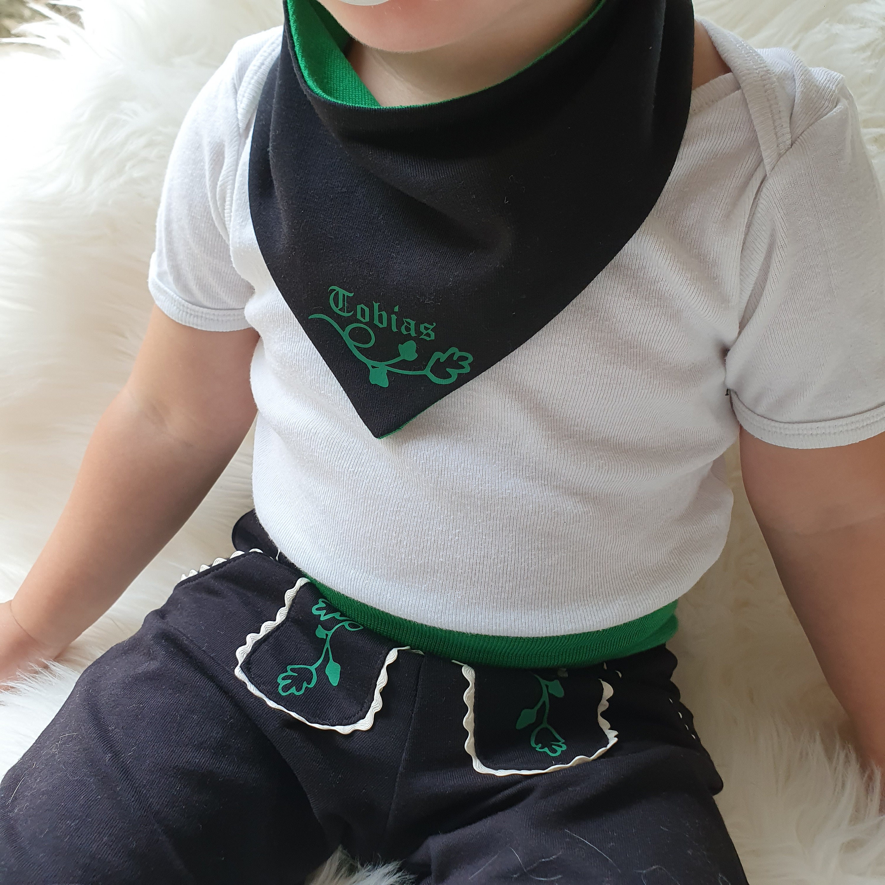 Bavarian Pants in Lederhosen Look for Babies and Children - Etsy