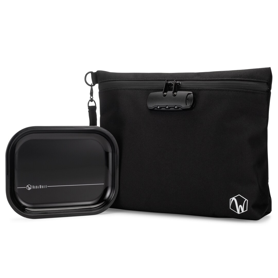 Smell Proof Bag With Tray and Combination Lock by Nada Whiff Discreet ...