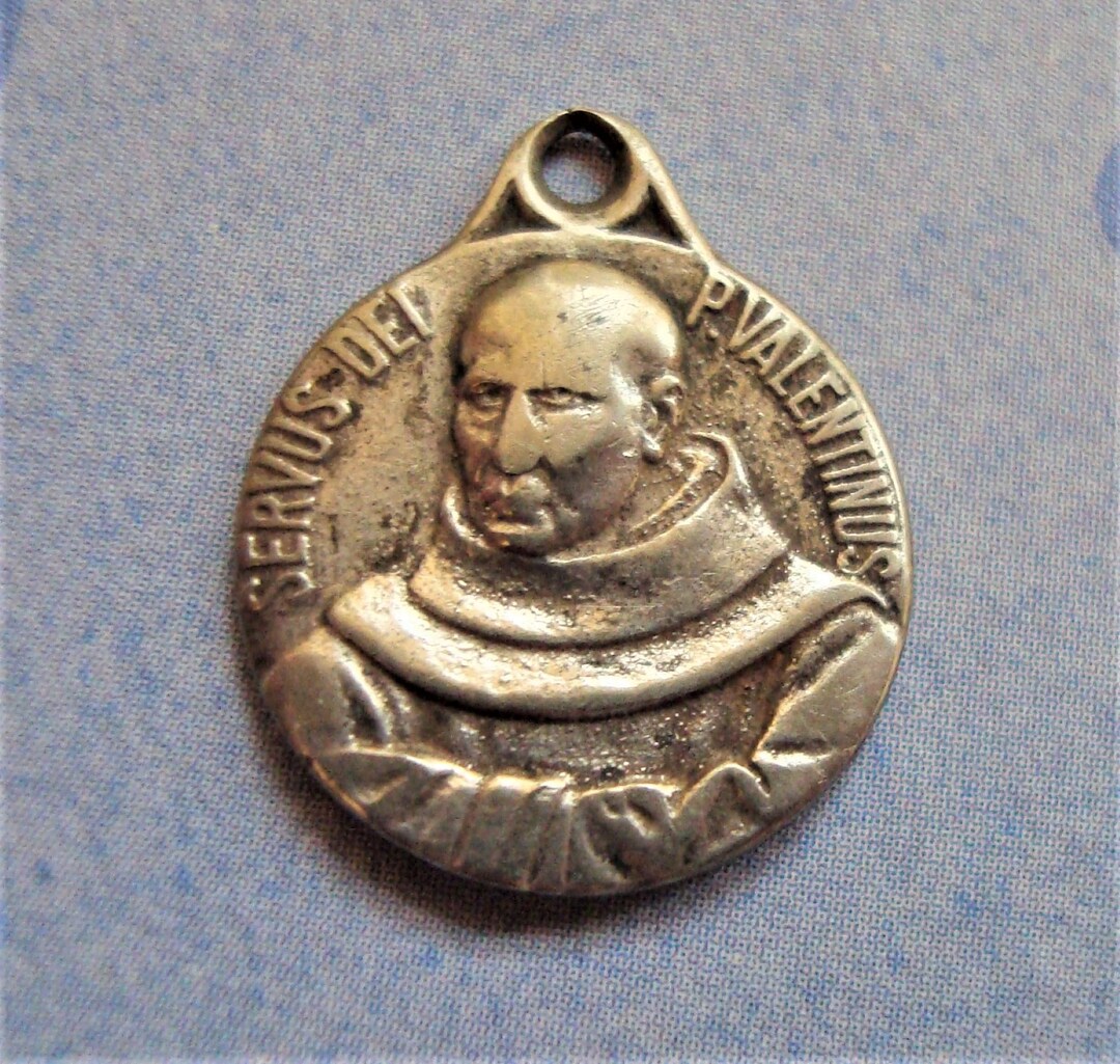Old Pater Valentinus and St Anthony Holy Medal Christian Mystic - Etsy