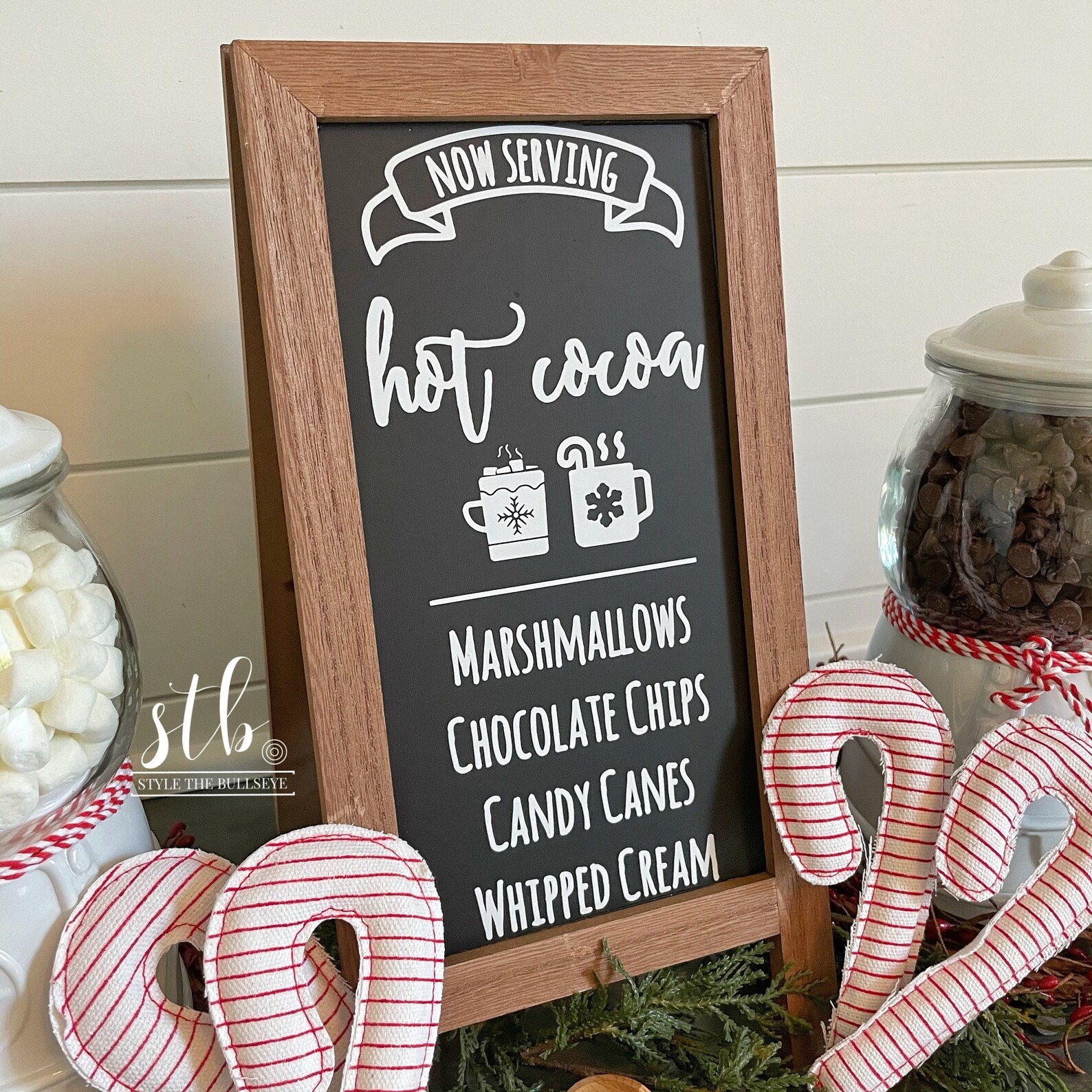 Hot Cocoa SVG PNG and Printable PDF Hot Cocoa Bar Sign Cut - Etsy