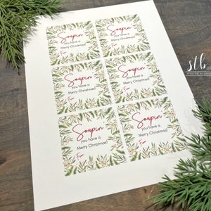 Soapin' You Have a Merry Christmas Gift Tag PDF Printable - Christmas ...