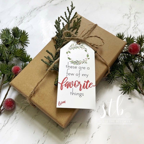 A Few of My Favorite Things Printable - Etsy