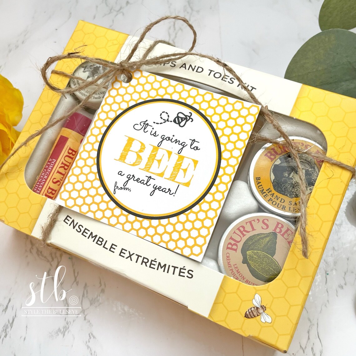 It is Going to BEE a Great Year Gift Tag Printable and Cut - Etsy