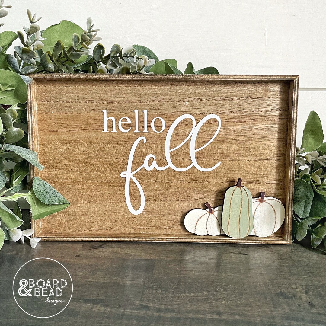 Hello Fall SVG - PNG - PDF - Hello Fall Cut File for Cricut and ...
