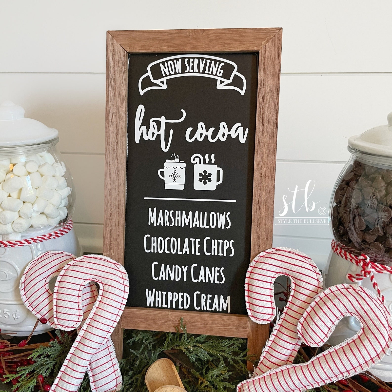 Hot Cocoa SVG PNG and Printable PDF Hot Cocoa Bar Sign Cut - Etsy