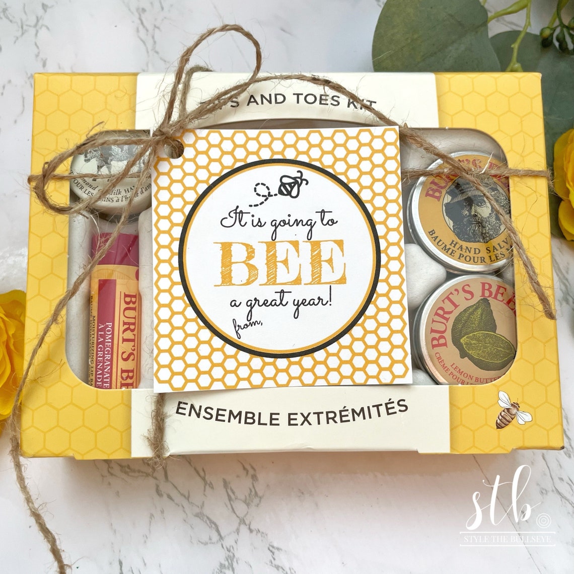 It is Going to BEE a Great Year Gift Tag Printable and Cut - Etsy