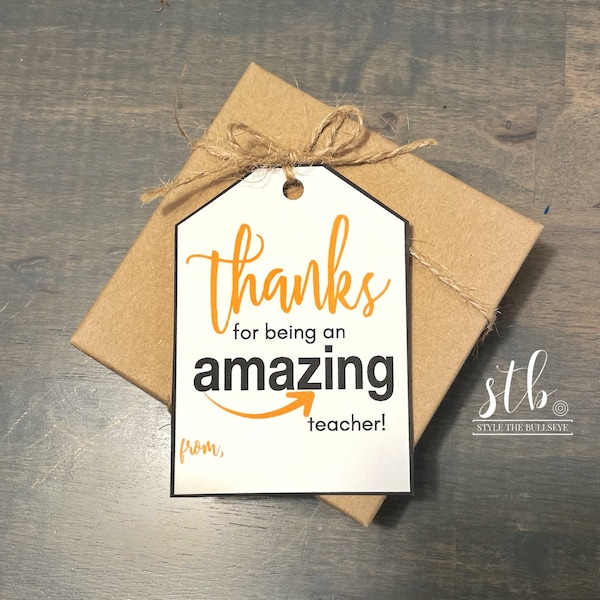 Thank You for Being an Amazing Teacher: Teacher Appreciation Gift - 60 ...